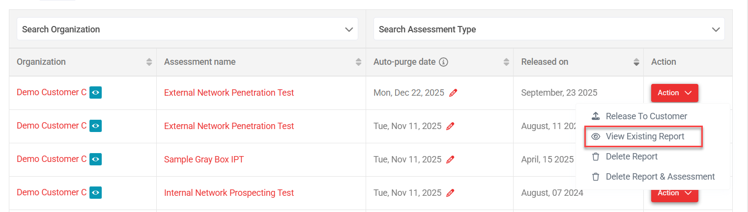 Accessing your reports